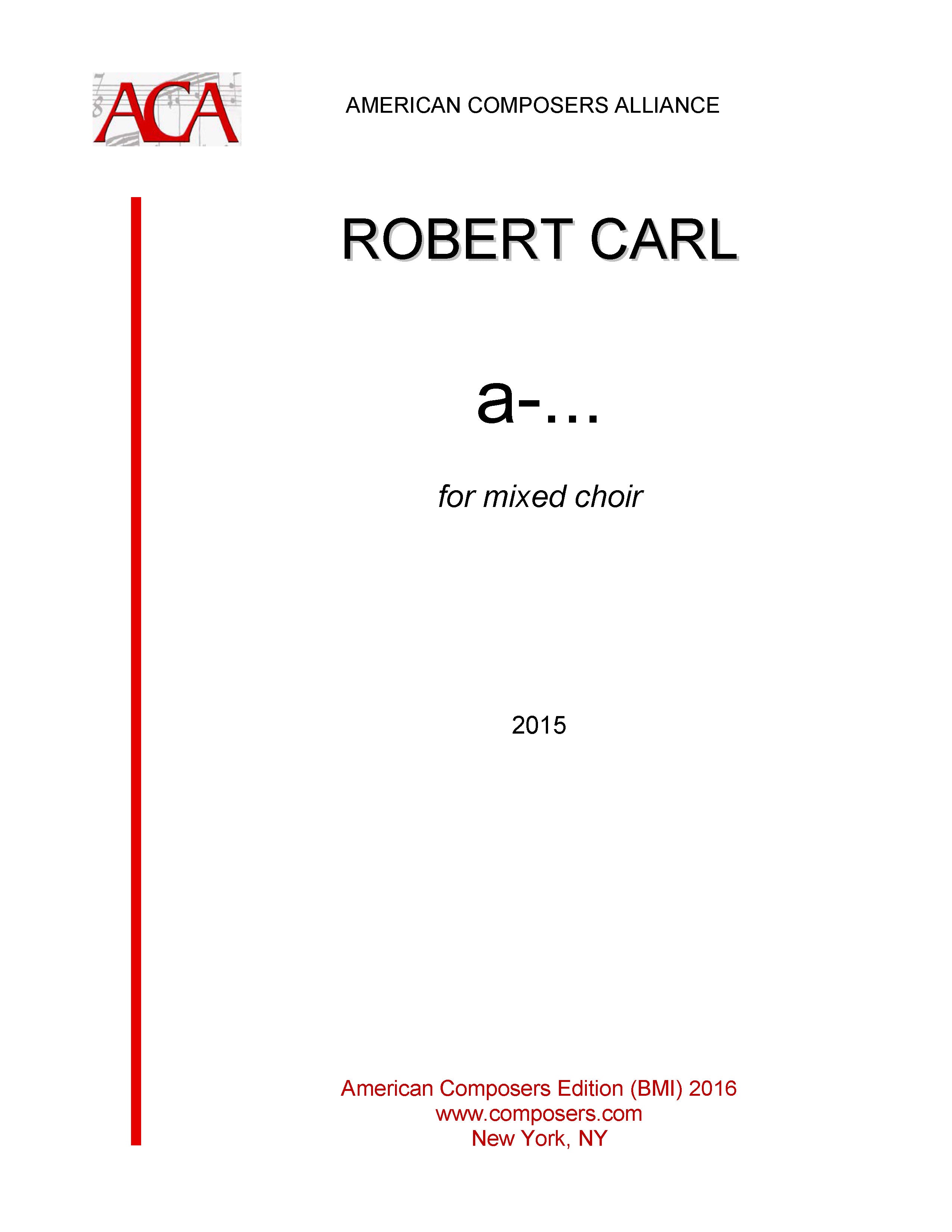 a-... – American Composers Alliance