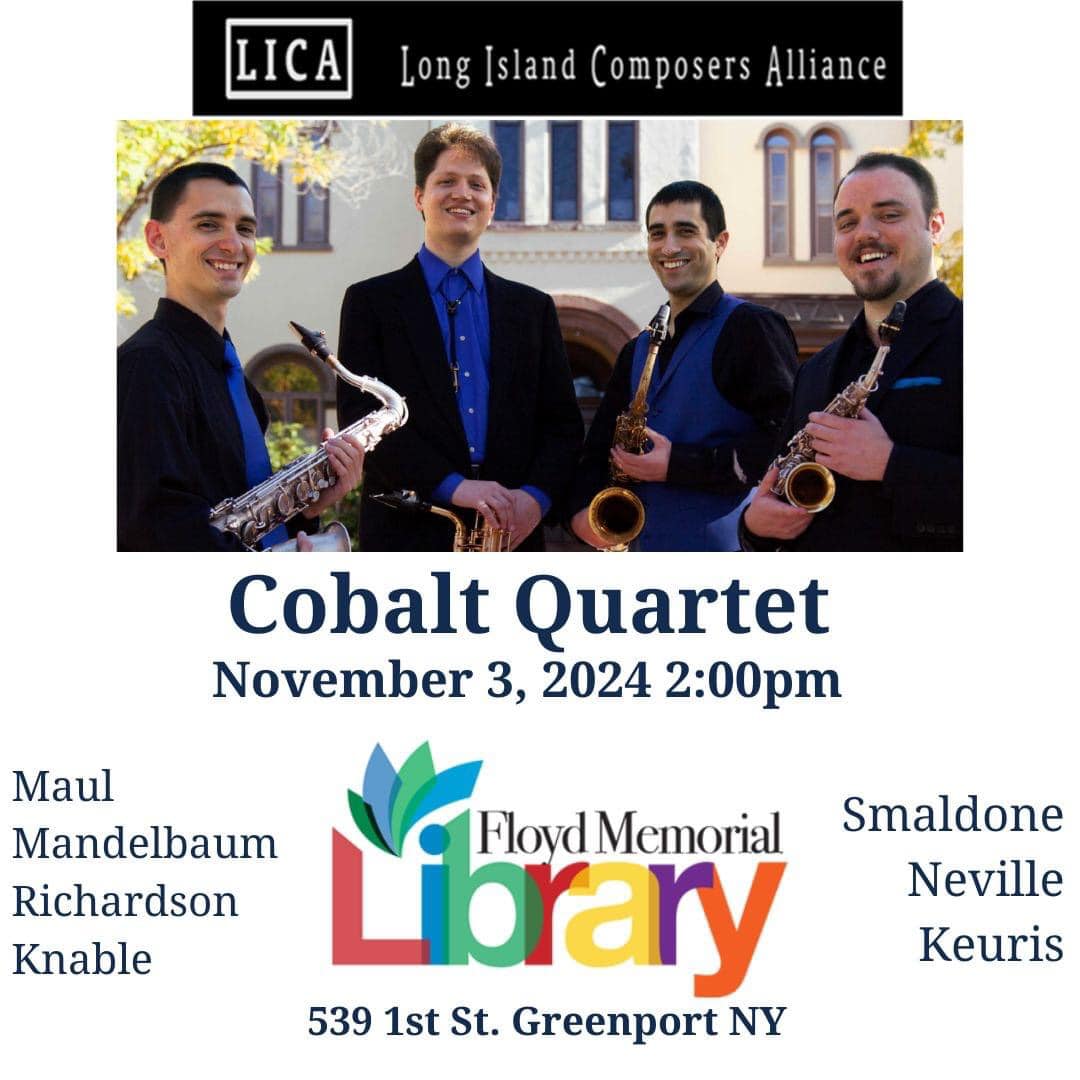Nov. 3: Performances of Dana Richardson and Edward Smaldone with Long ...