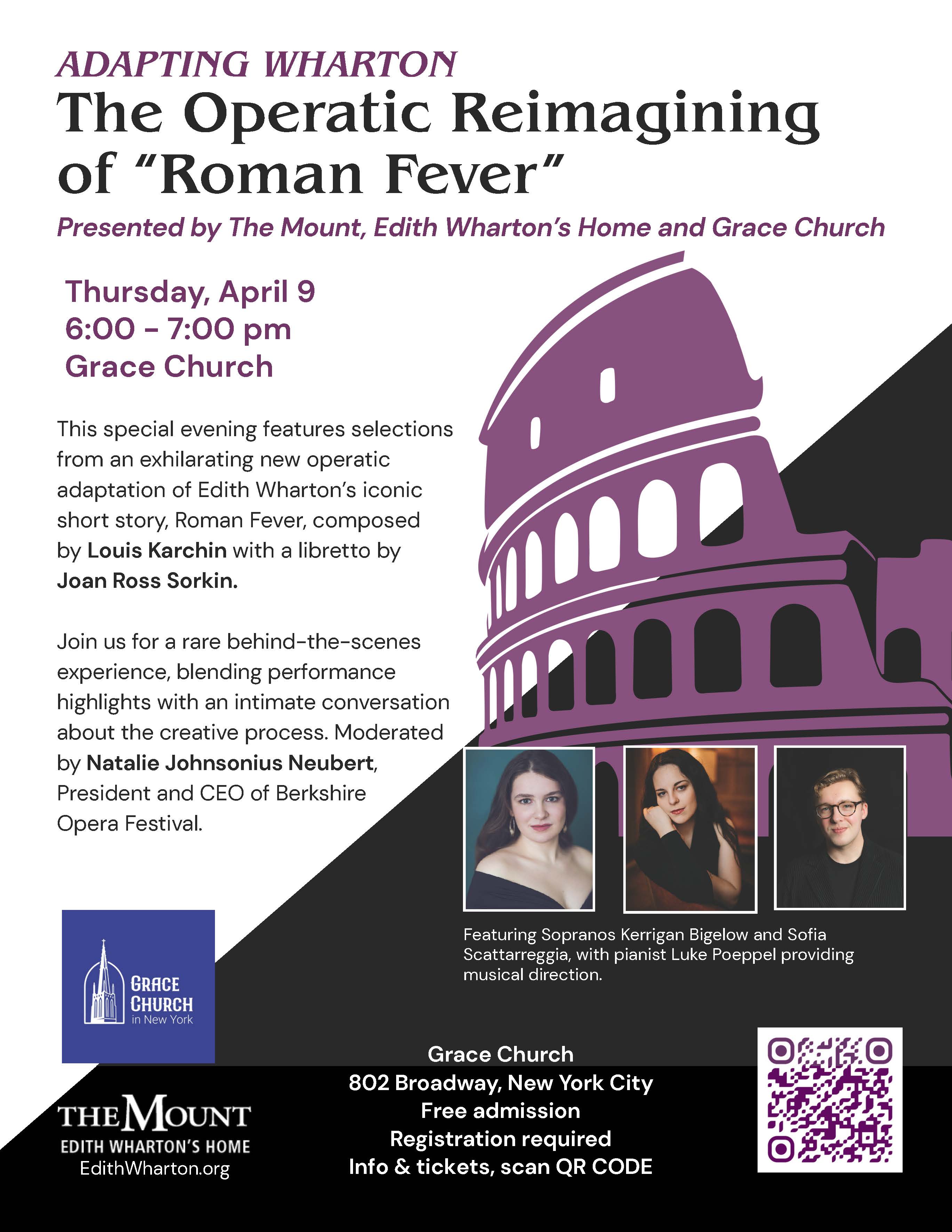 April 9th: Louis Karchin's "Roman Fever" – American Composers Alliance