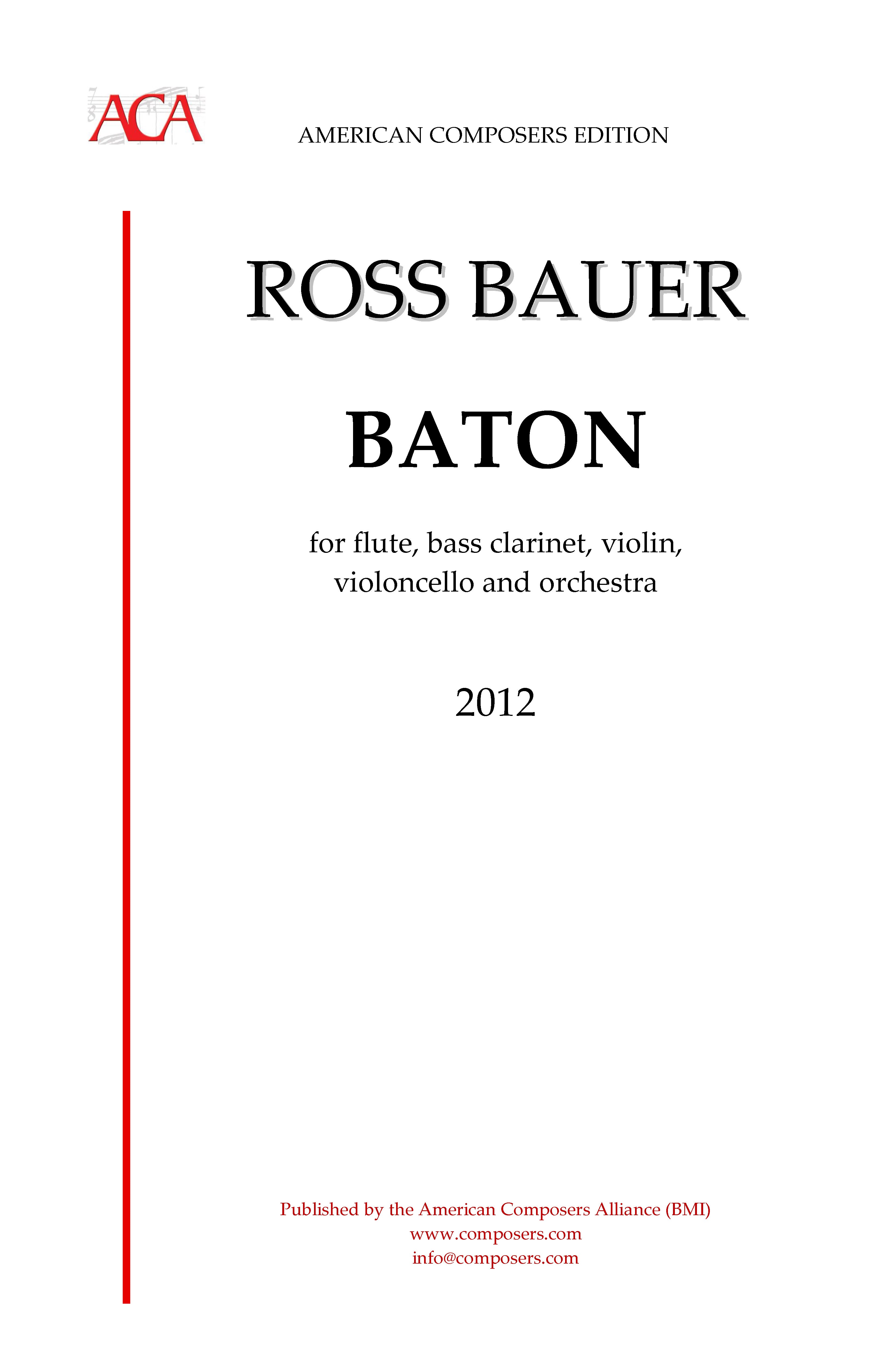 BATON – American Composers Alliance