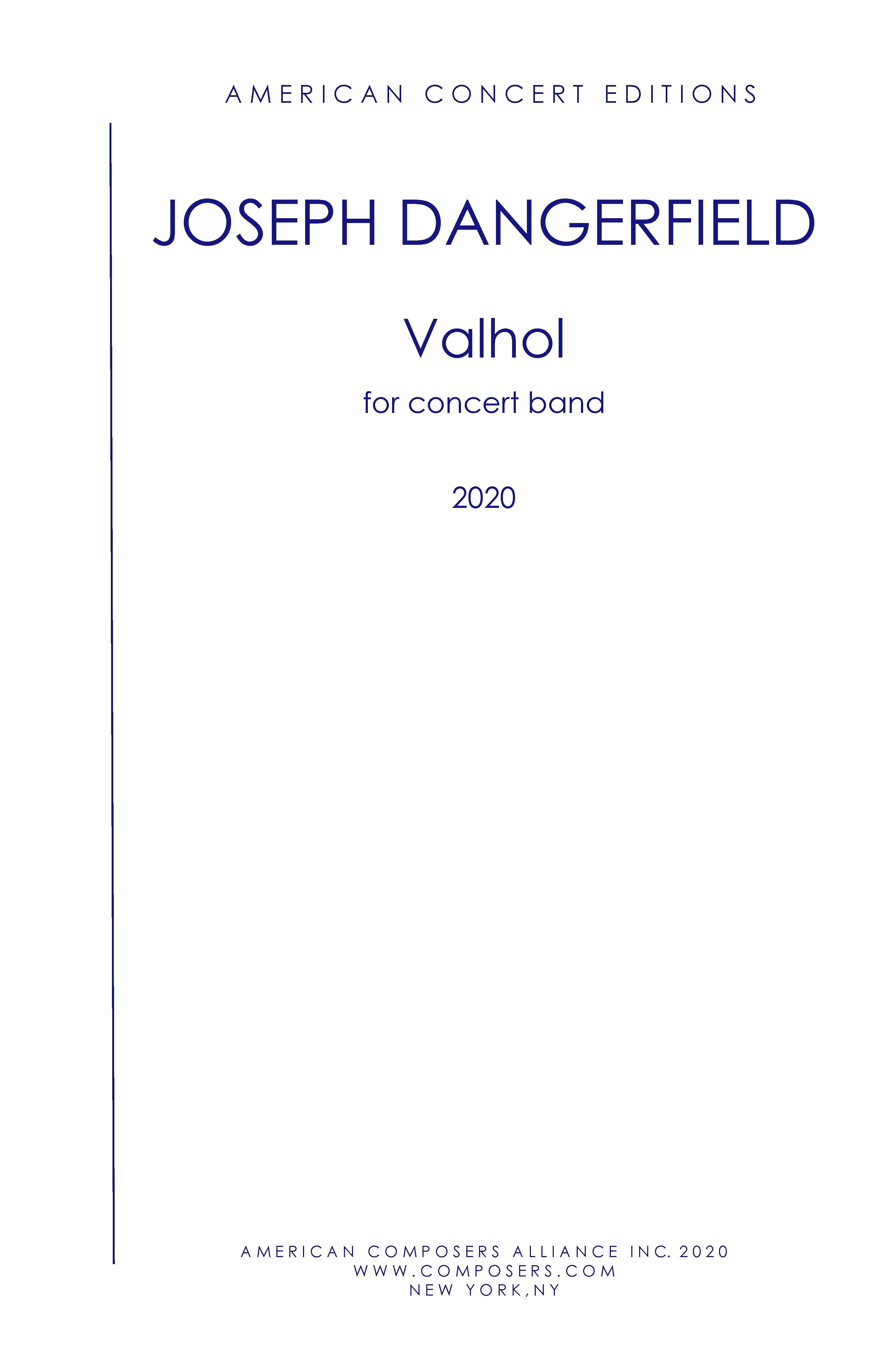 Valhol – American Composers Alliance