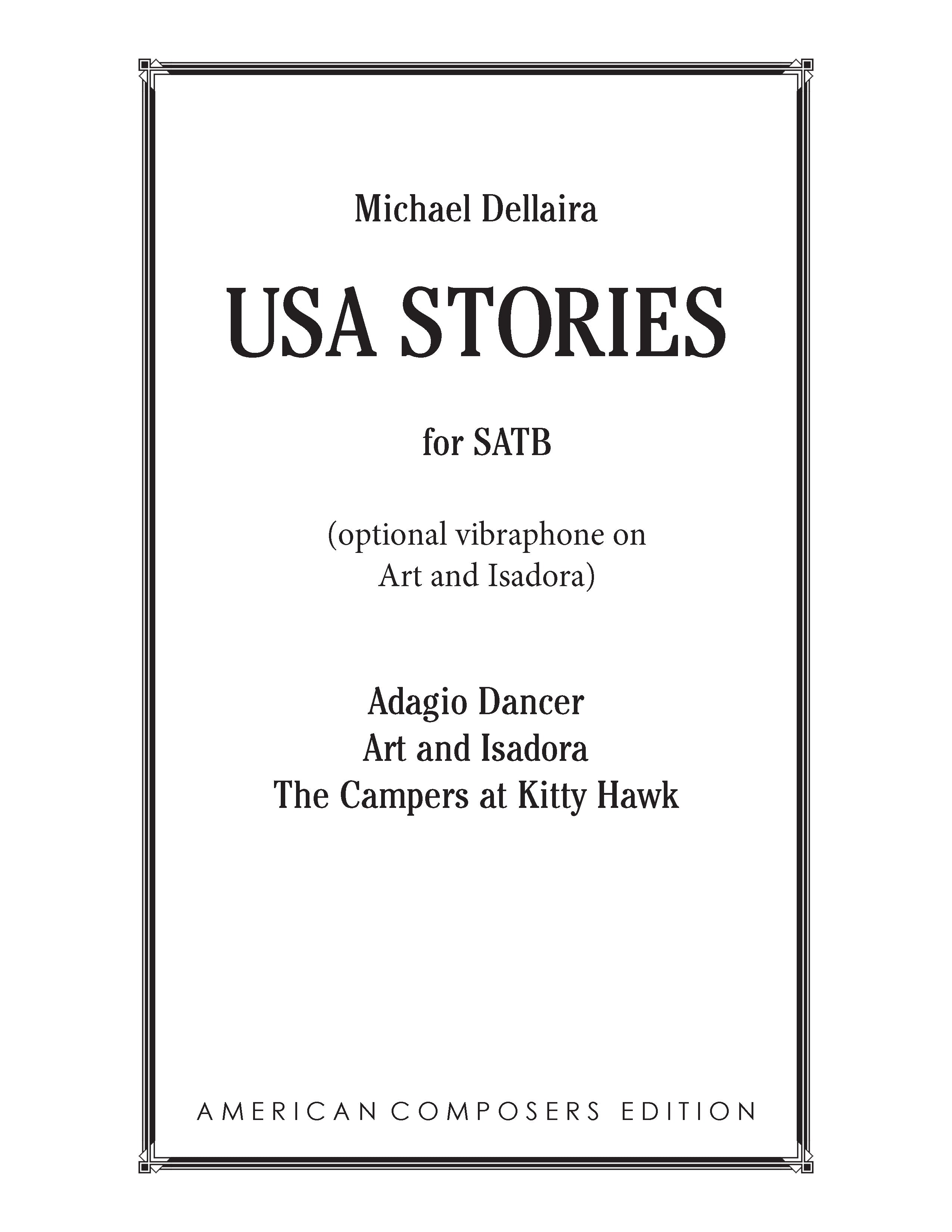 Usa Stories – American Composers Alliance