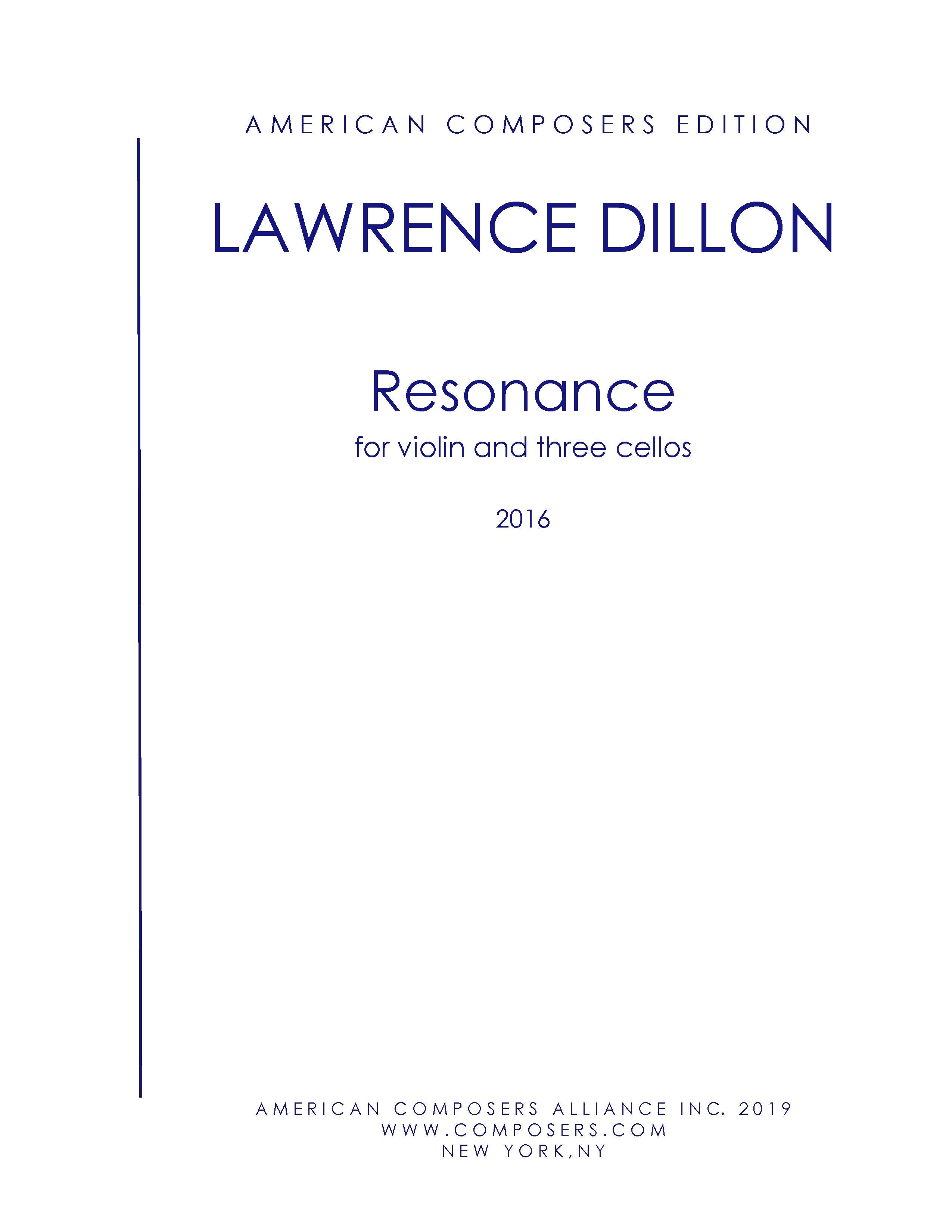 Resonance – American Composers Alliance
