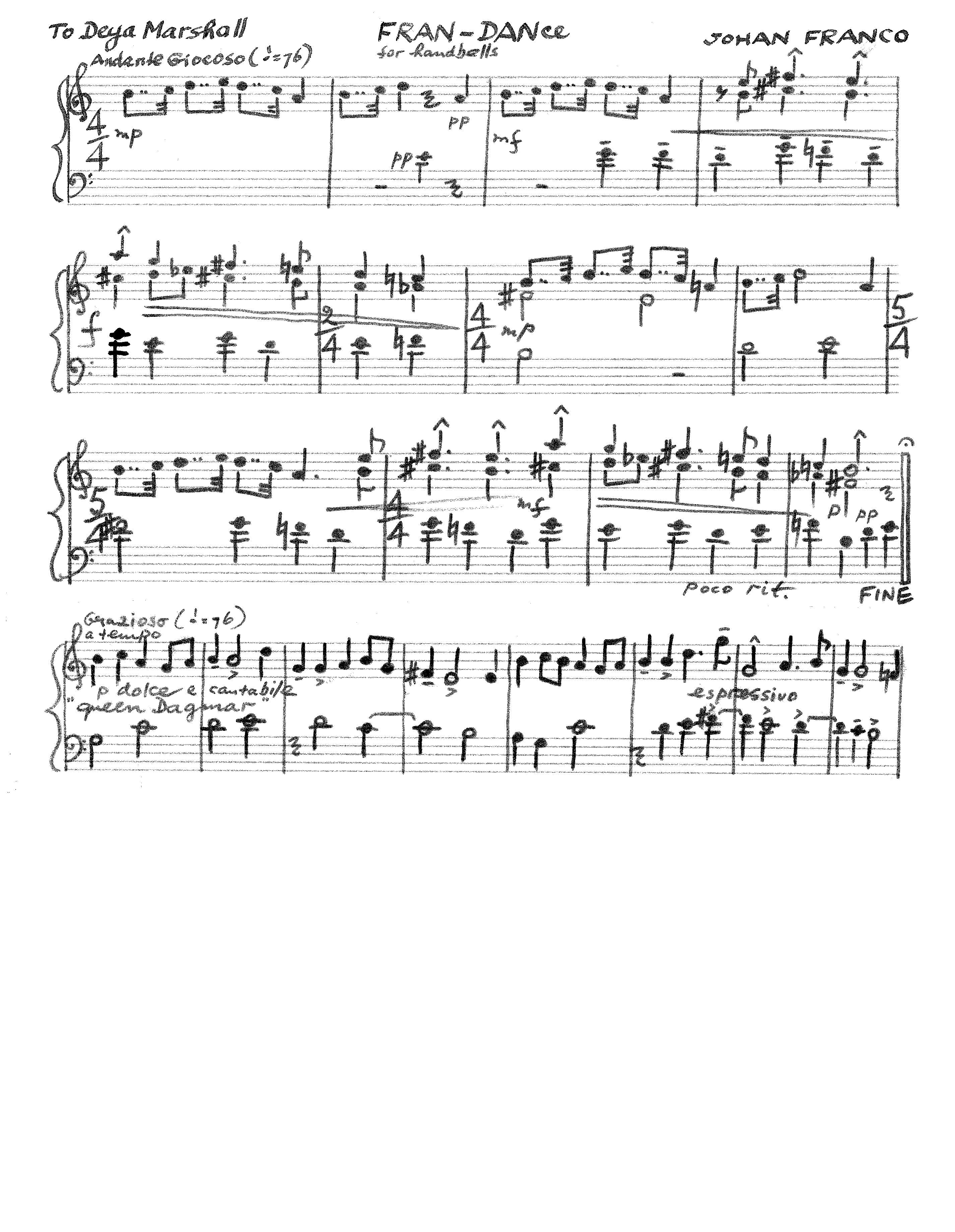 Fran-Dance – American Composers Alliance