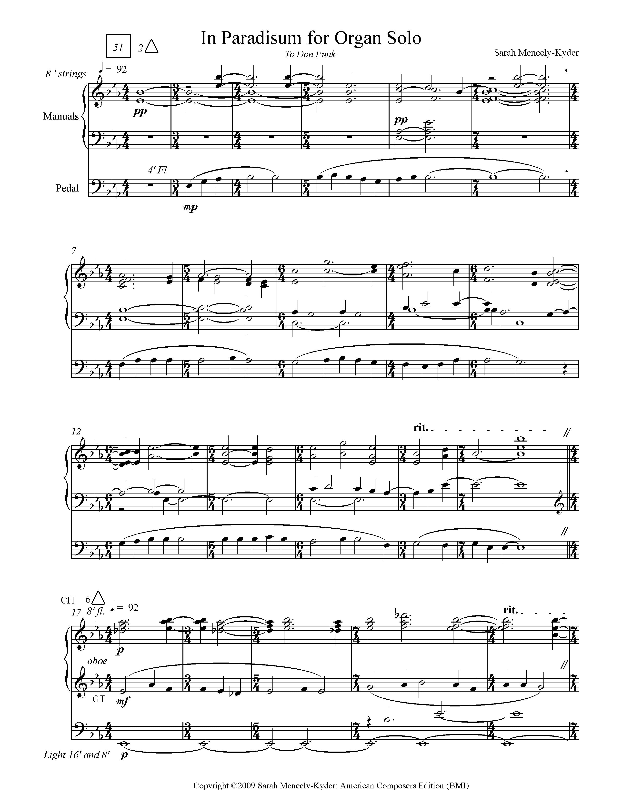 In Paradisum – American Composers Alliance