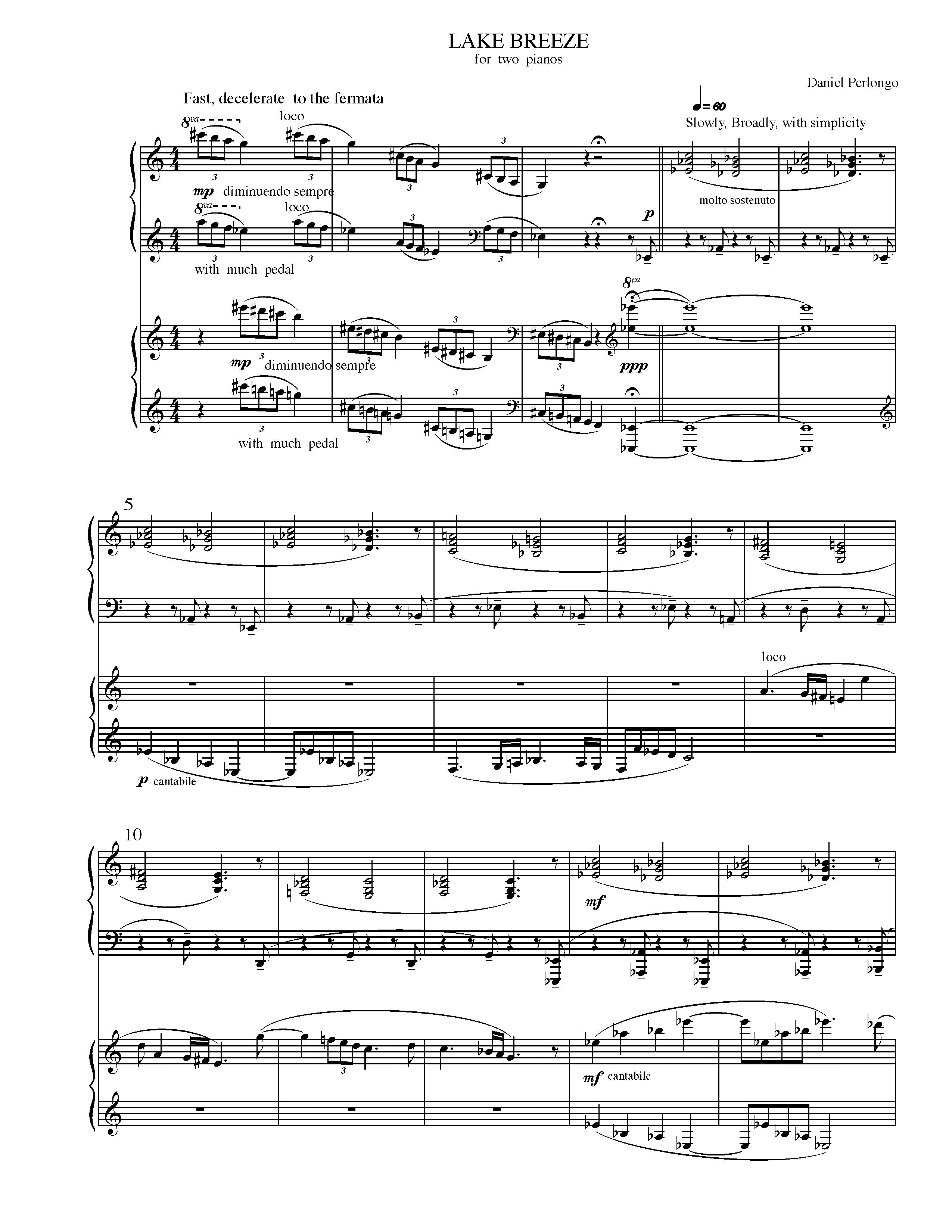 LAKE BREEZES II – American Composers Alliance