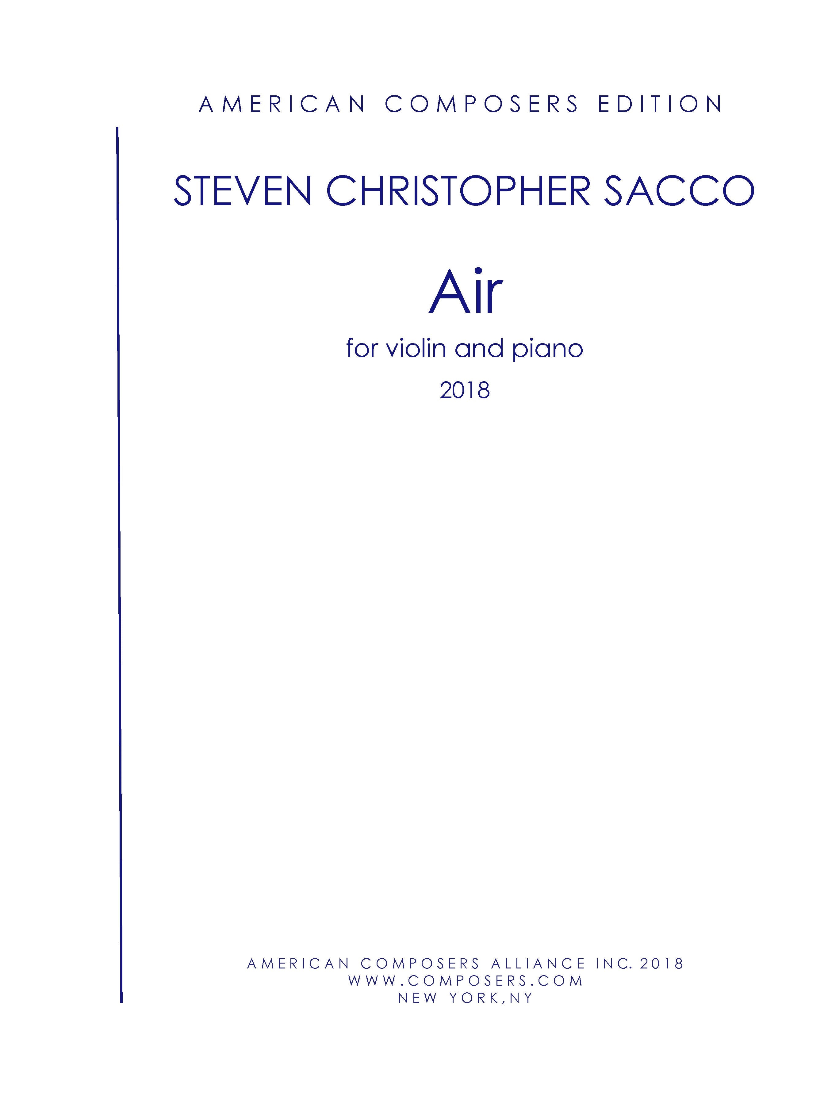 AIR – American Composers Alliance