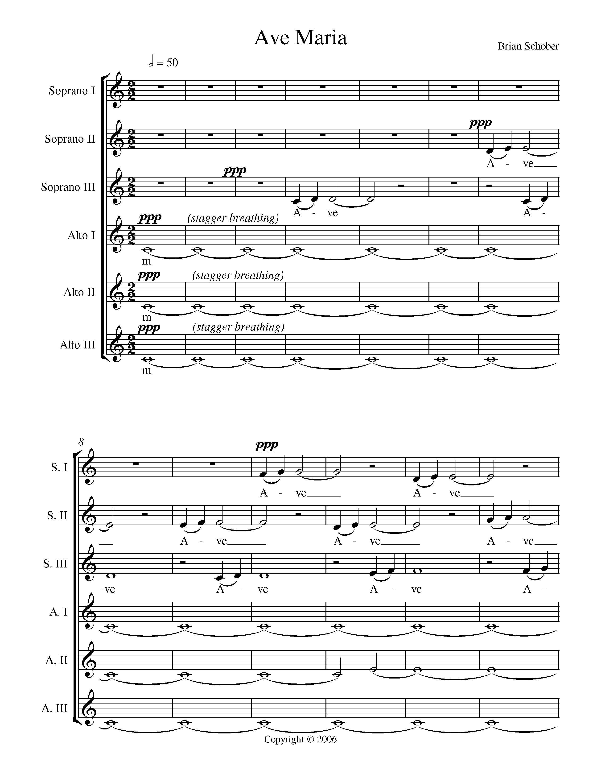 AVE MARIA – American Composers Alliance