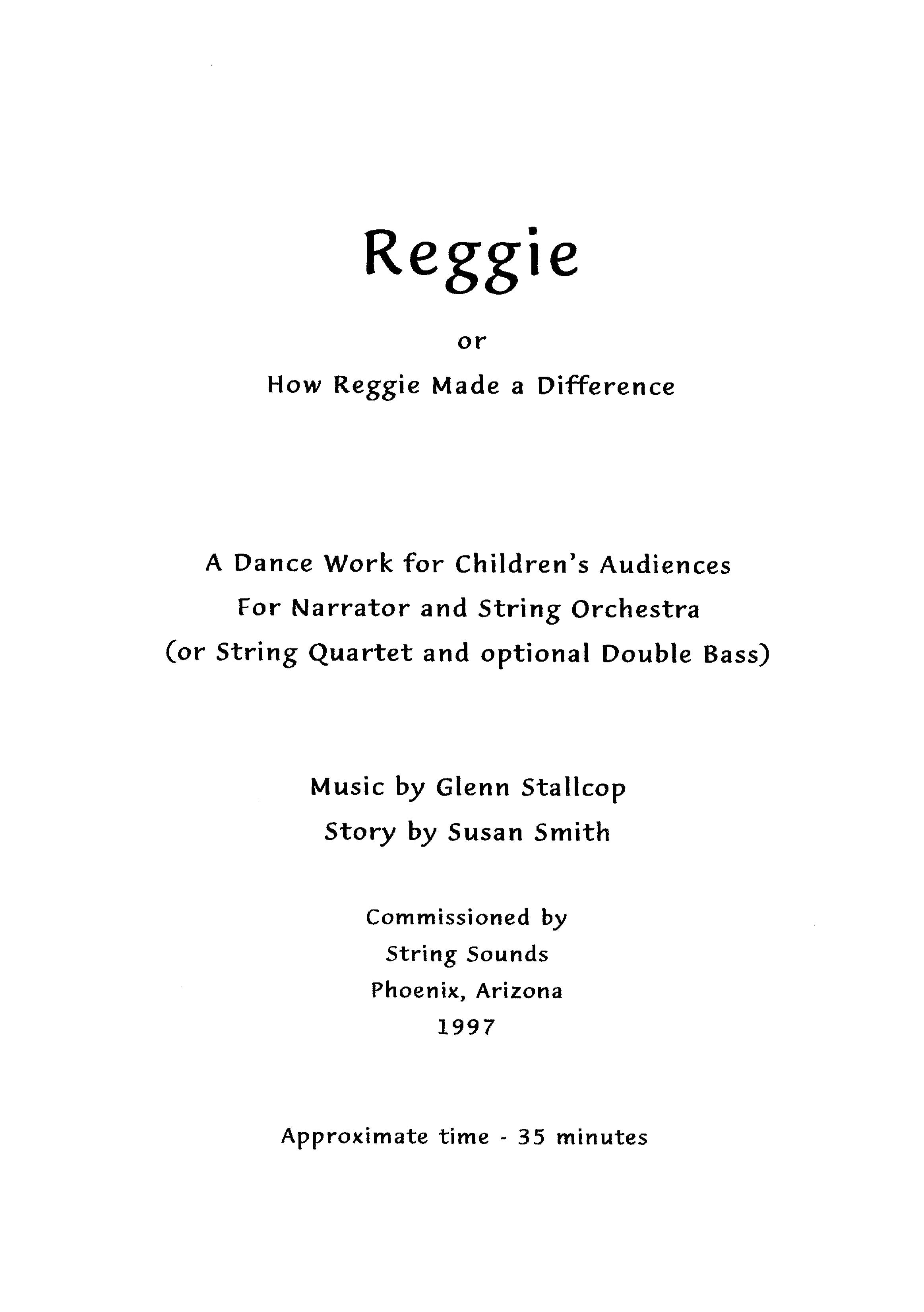 Reggie or How Reggie Made a Difference – American Composers Alliance