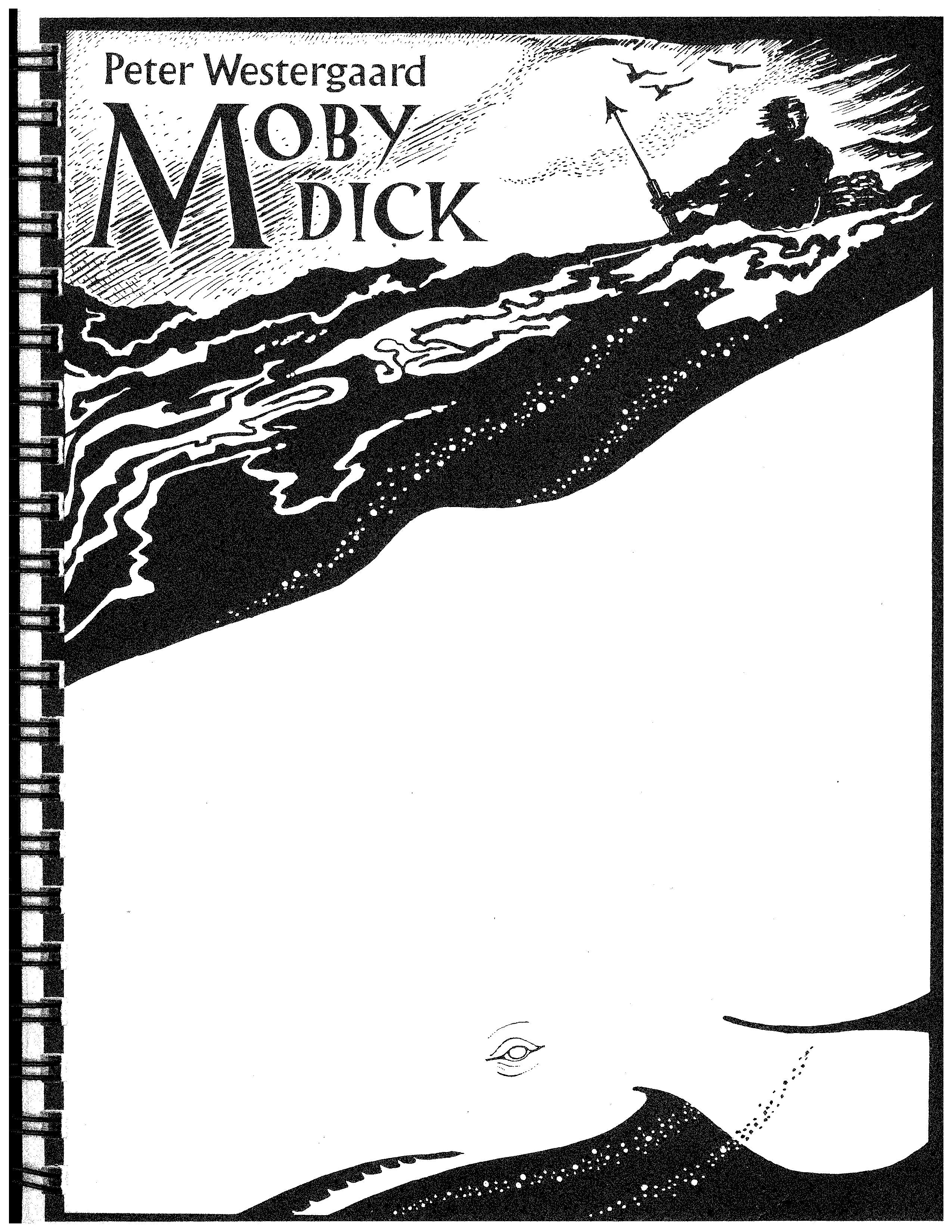 MOBY DICK, SCENES FROM AN IMAGINARY OPERA - piano-vocal score ...