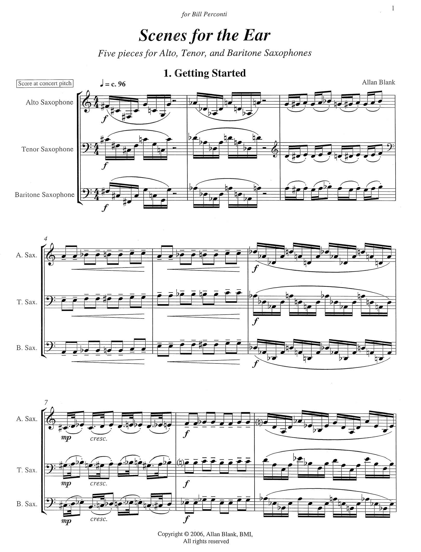 SCENES FOR THE EAR – American Composers Alliance