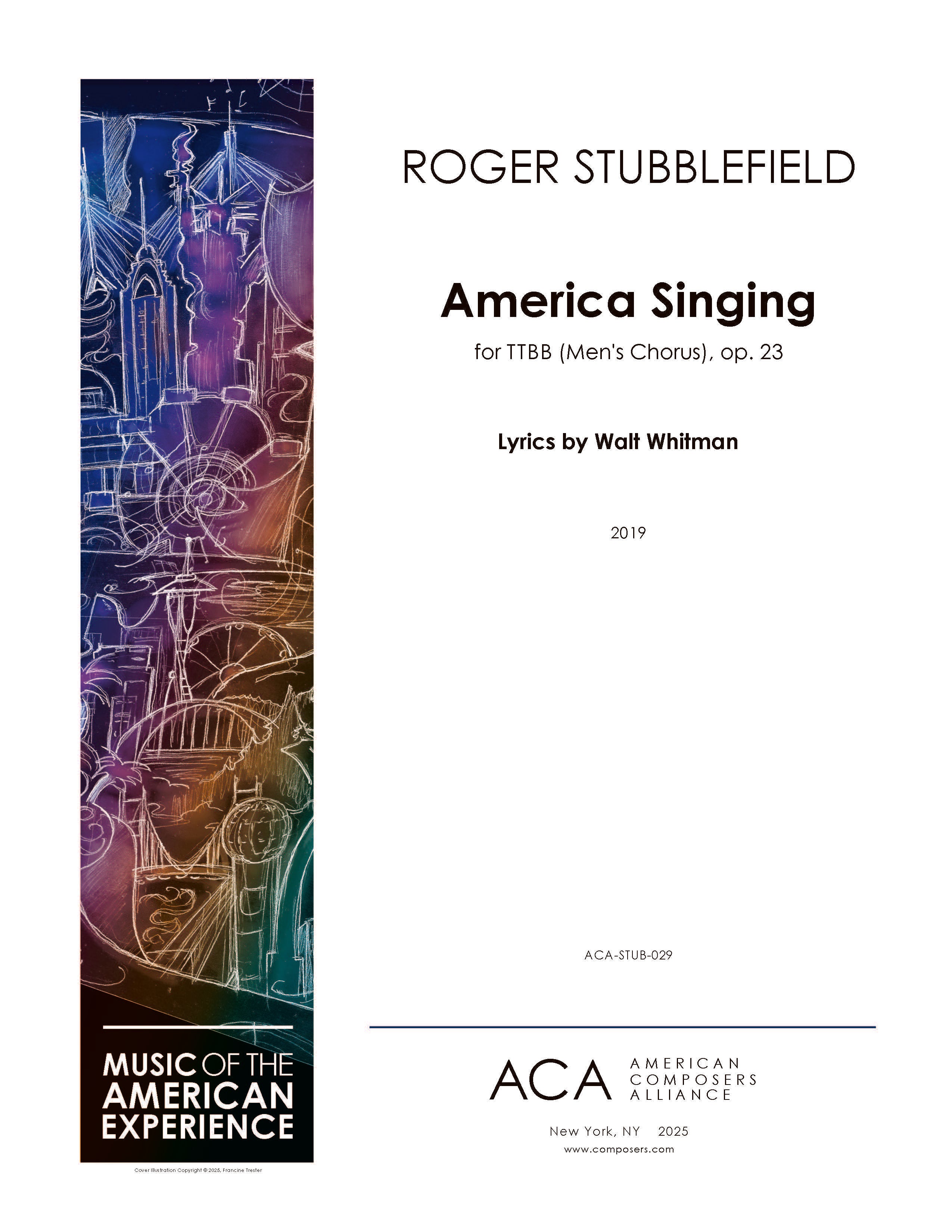 America Singing, Op. 23 – American Composers Alliance