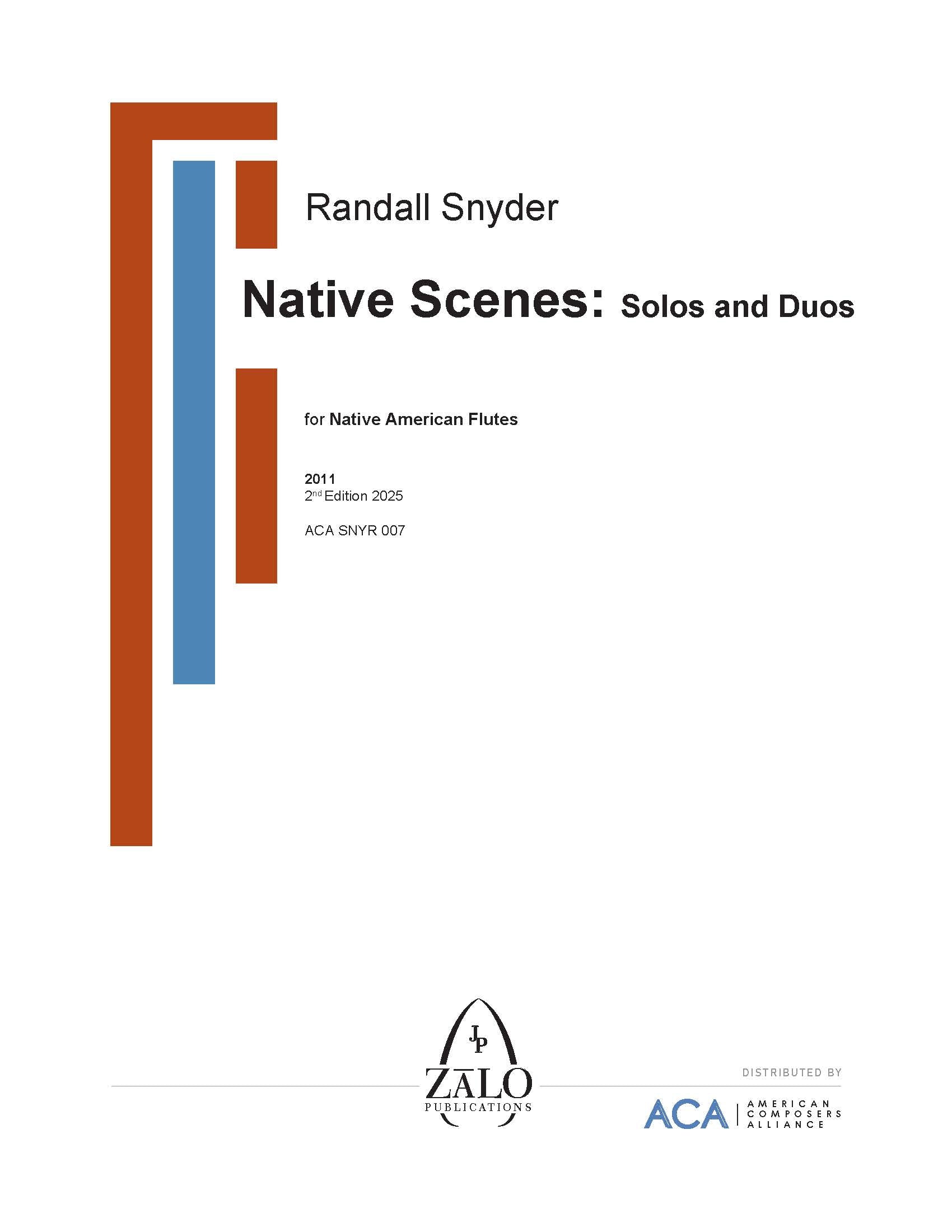 Native Scenes Solos and Duos – American Composers Alliance