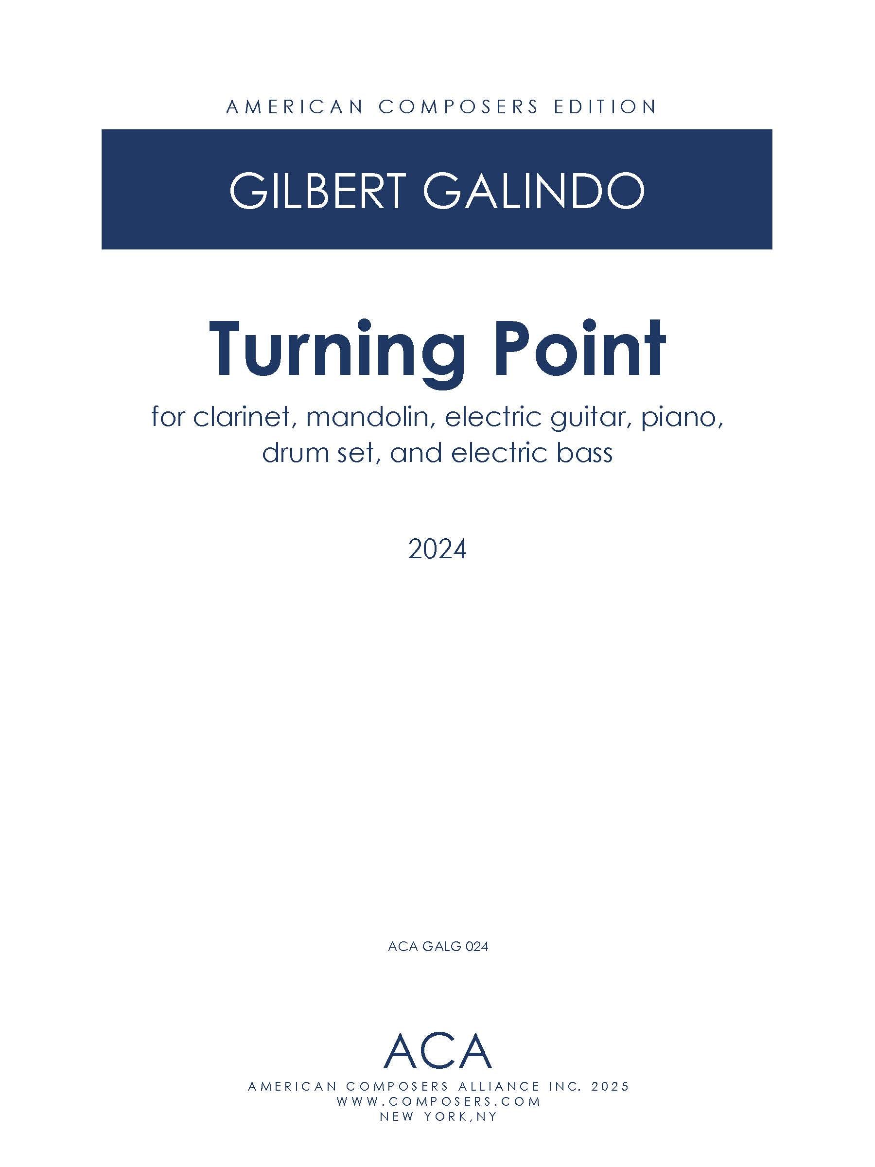 Turning Point – American Composers Alliance