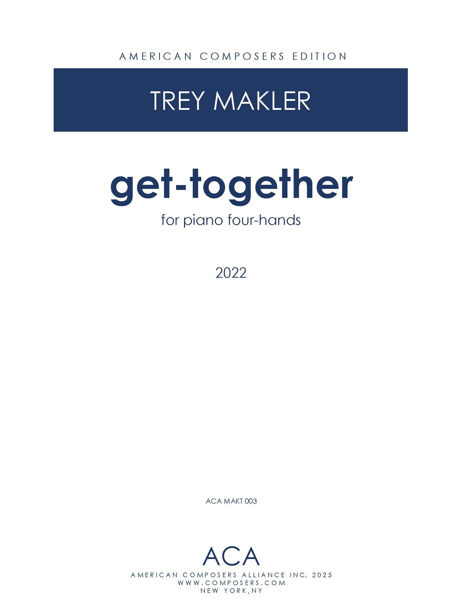 get-together – American Composers Alliance